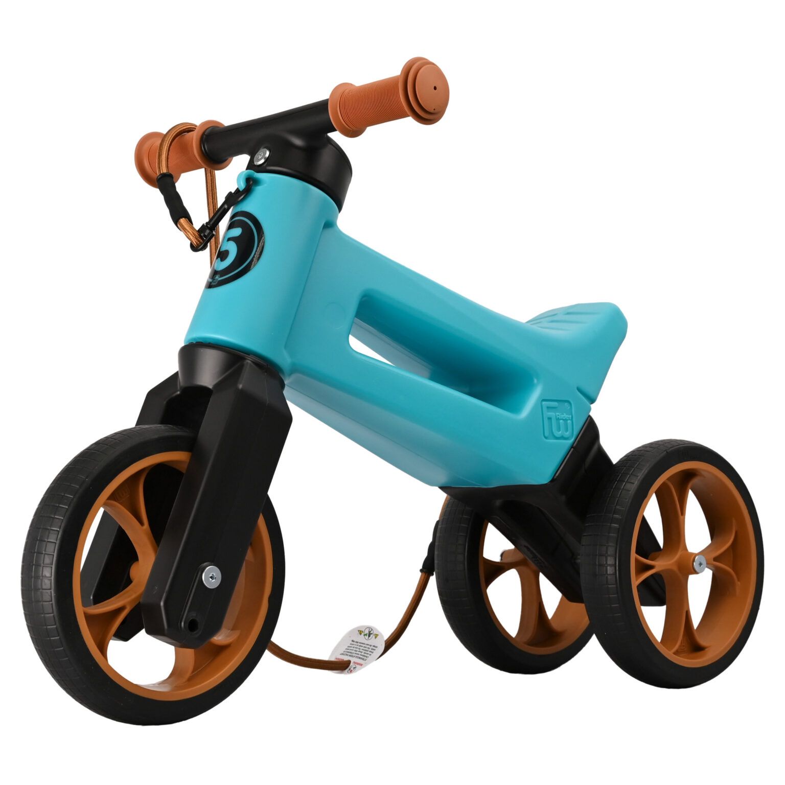 Odrážedla FUNNY WHEELS Rider SuperSport 2v1 s popruhem