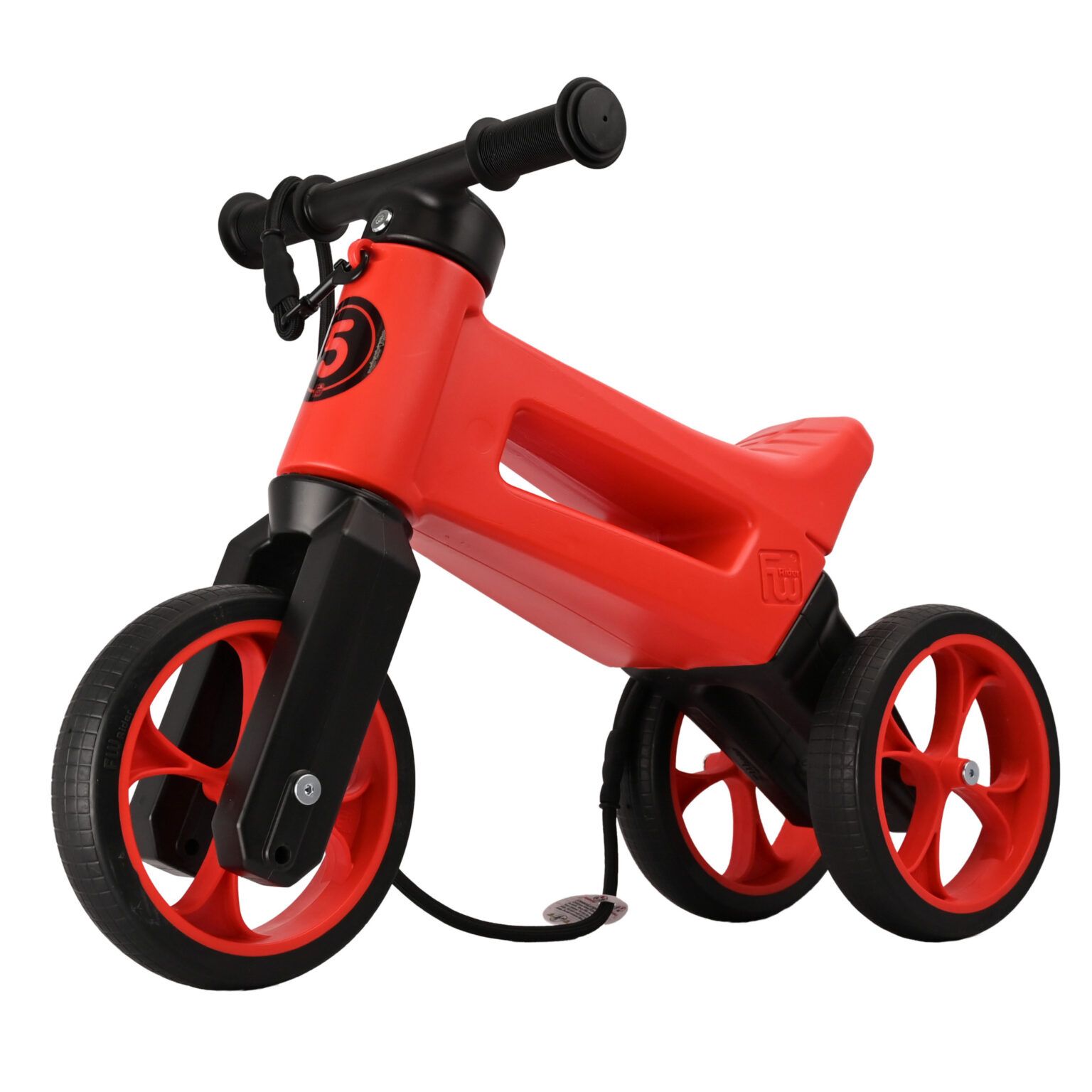 Odrážedla FUNNY WHEELS Rider SuperSport 2v1 s popruhem